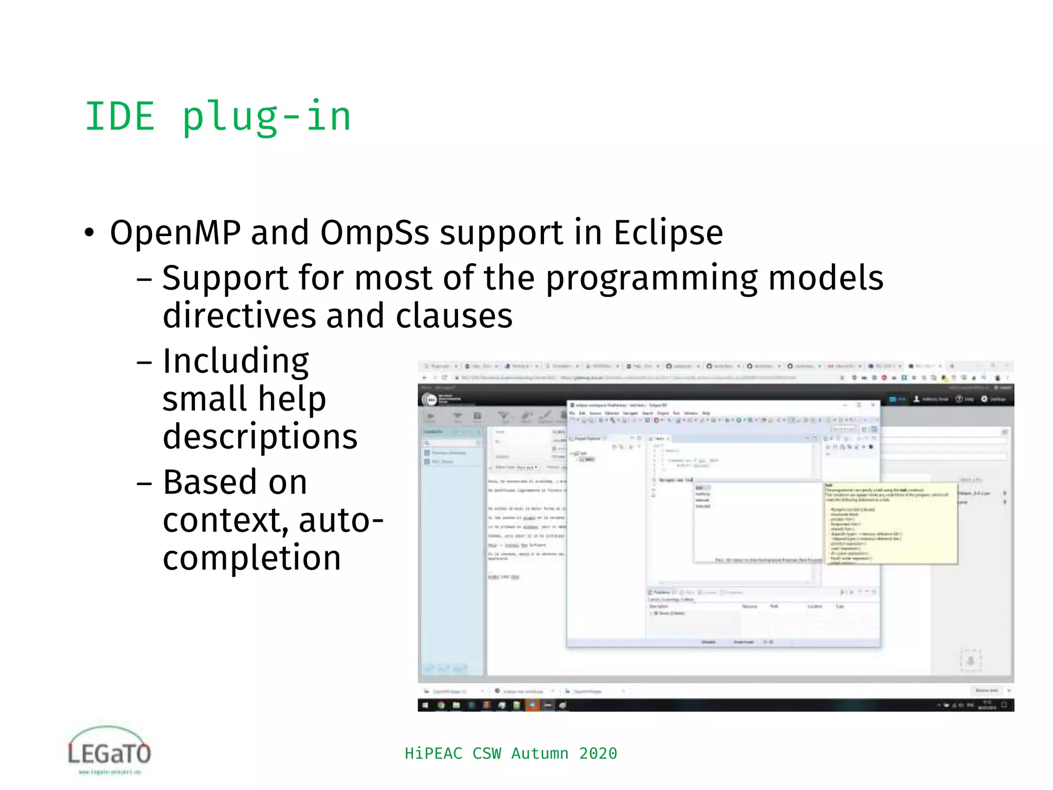 LEGaTO: Software Stack Programming Models | PPT