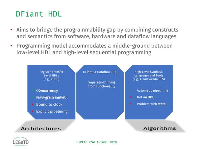 LEGaTO: Software Stack Programming Models | PPT