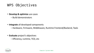LEGaTO: Use cases | PPTX