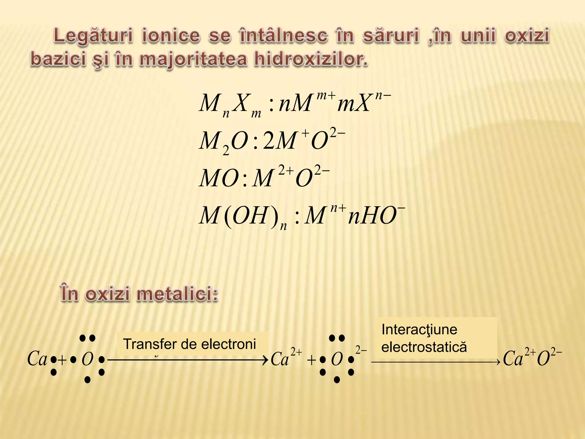 Legatura ionica clasa 7a | PPT