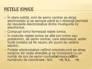 Legatura ionica clasa 7a | PPTX