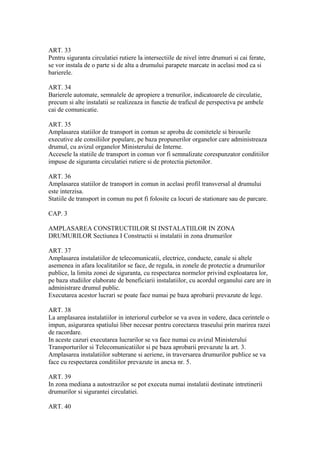 Legea nr. 431975 legea proiectarii drumurilor | PDF