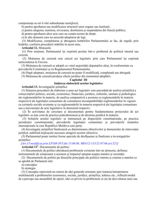 Legea privind actele legislative | DOCX