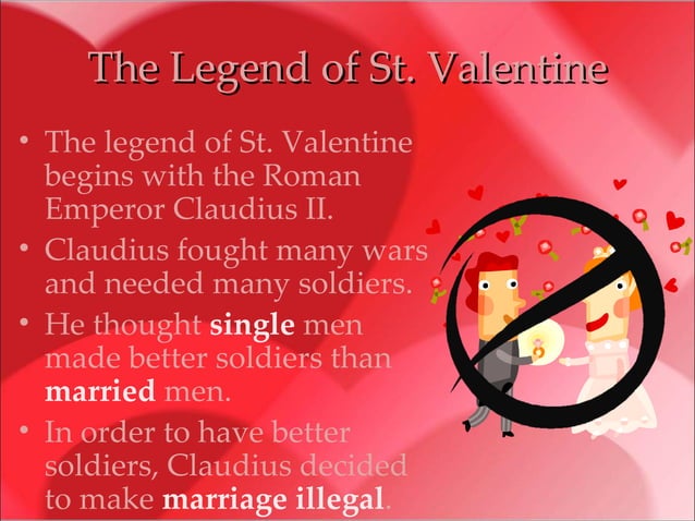 St Valentine: the legend | PPT