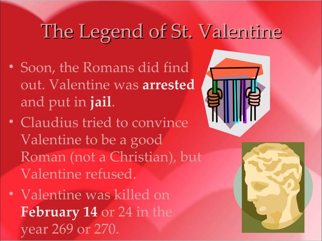 St Valentine: the legend | PPT