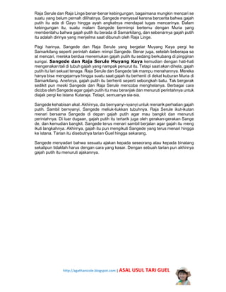 Legenda aceh asal usul tari guel | PDF