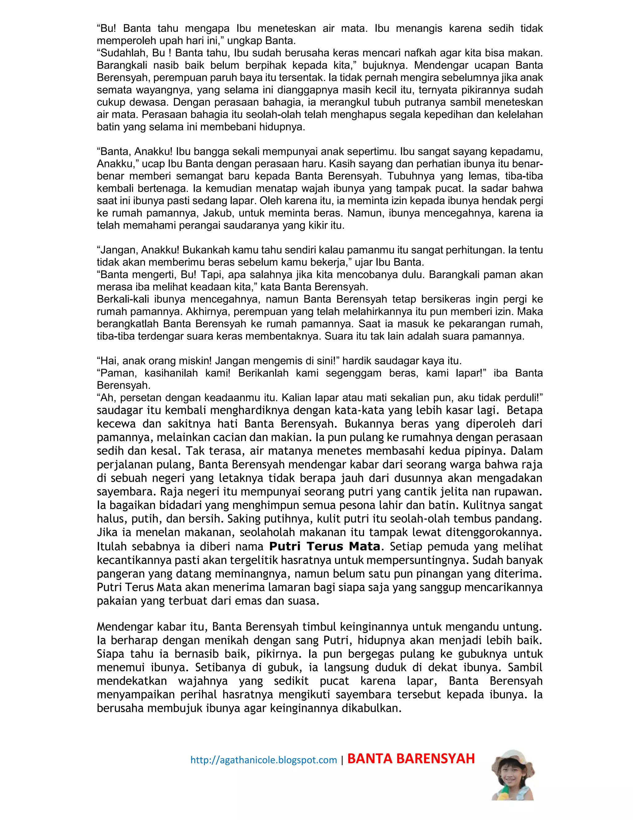 Legenda aceh banta berensyah | PDF