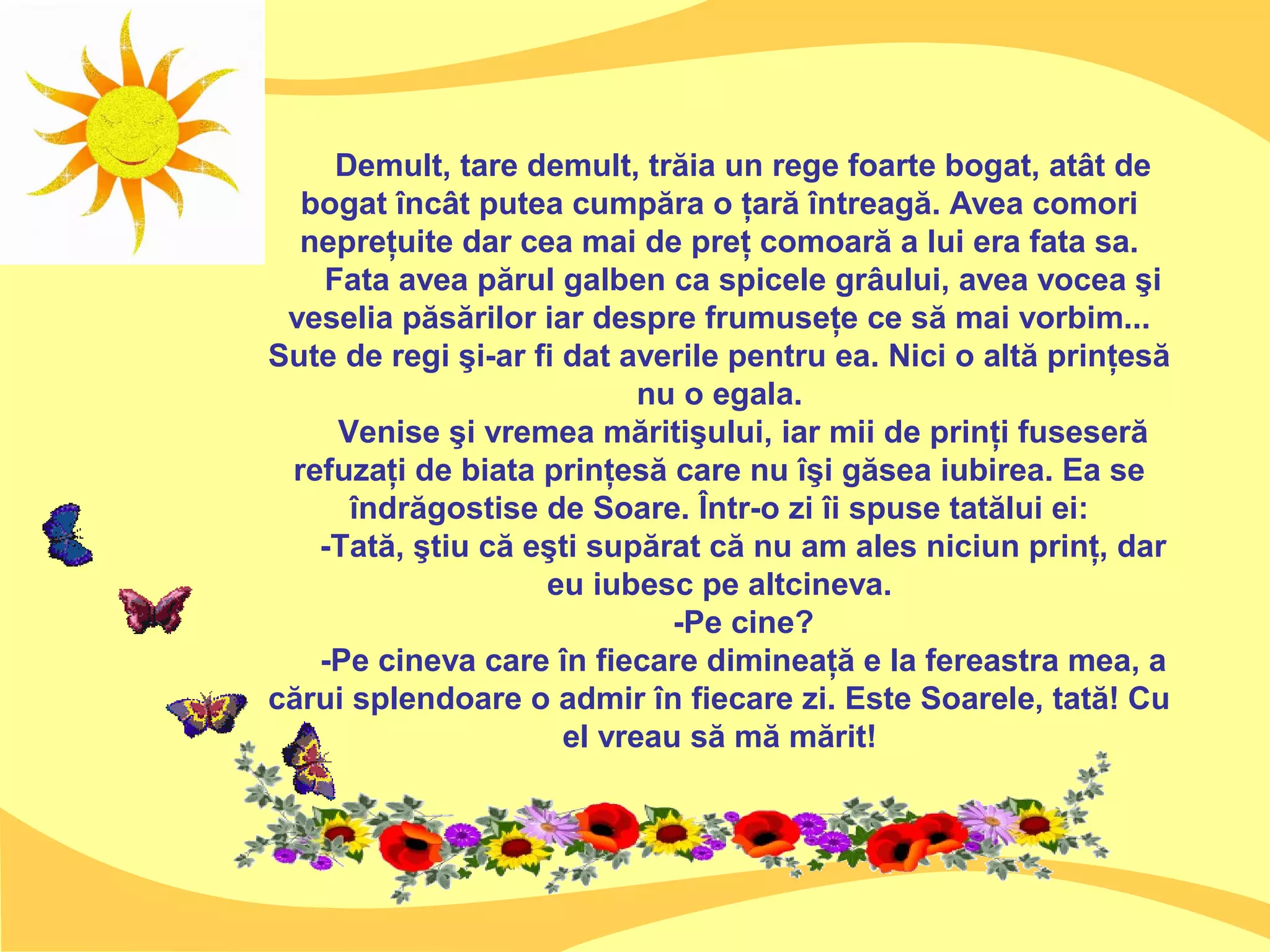 Legenda florii soarelui | PPT