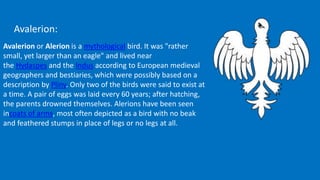 Legendary birds | PPTX