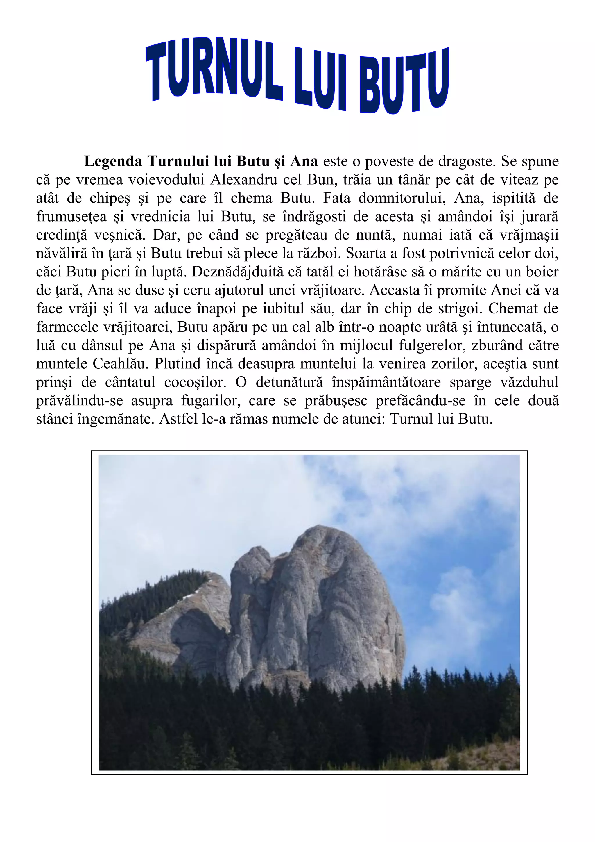 Legende geografice romanesti | PDF