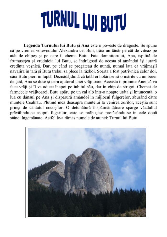 Legende geografice romanesti | PDF