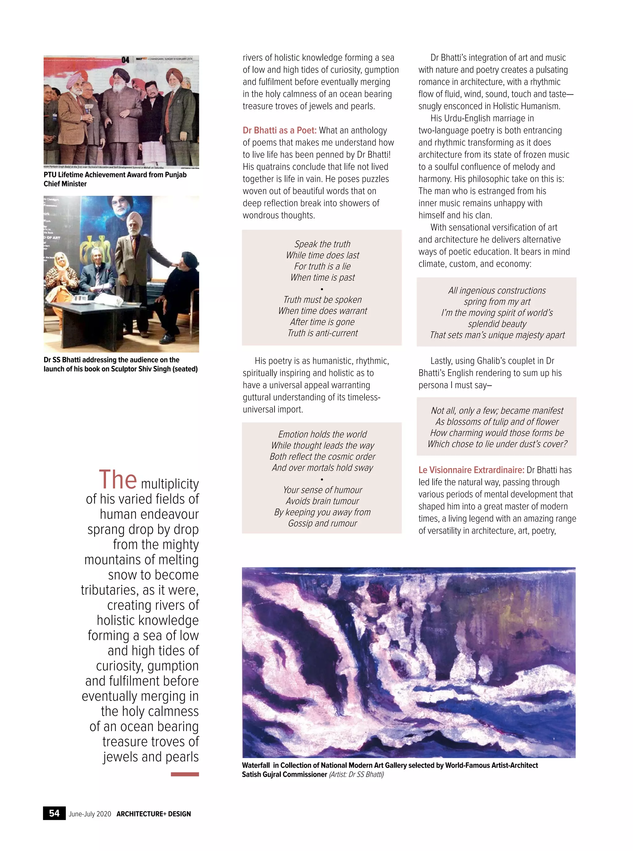 Legend in the making dr ss bhatti - by prof charanjit s shah | PDF