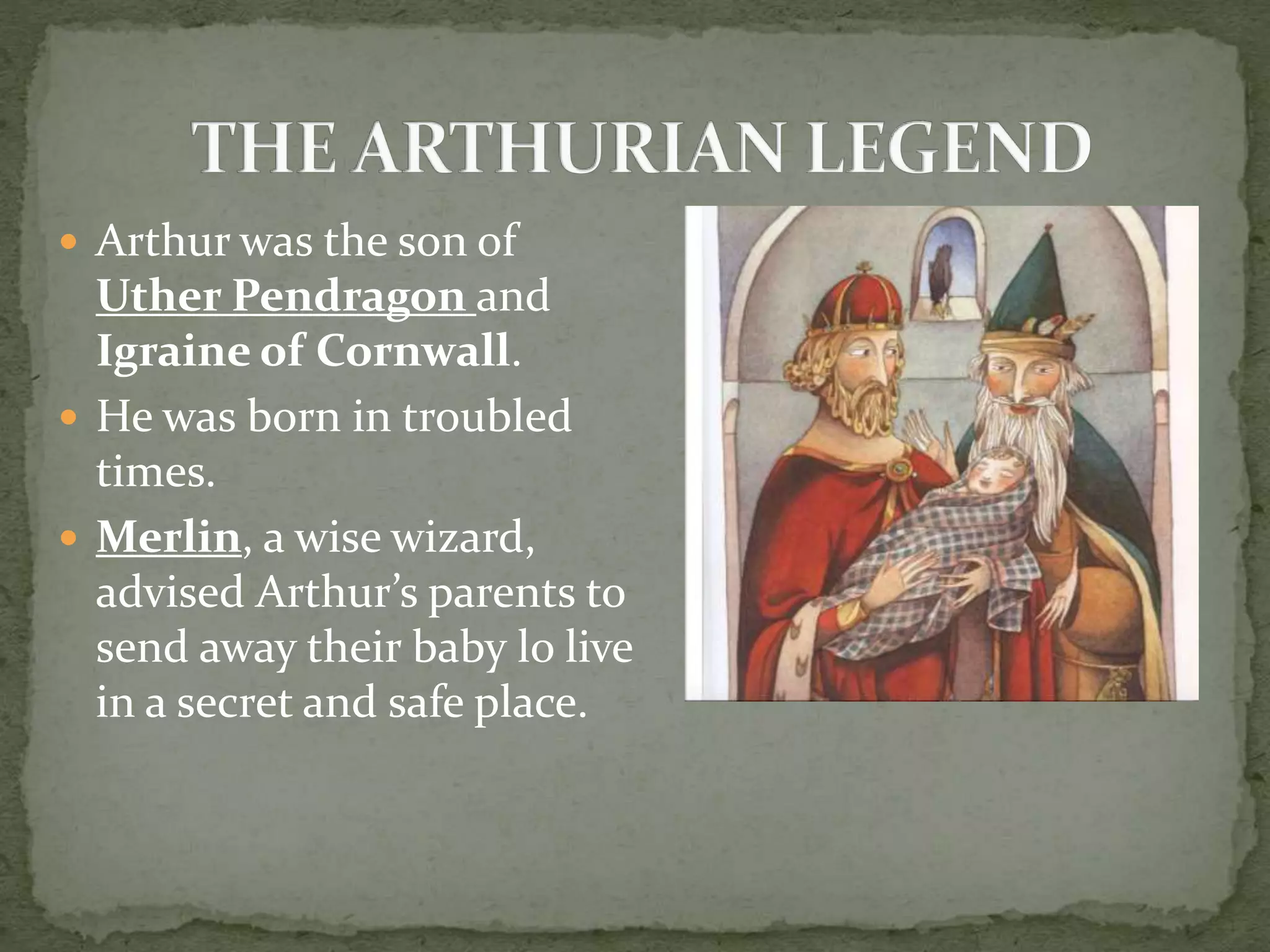Legend of king Arthur (Roberto Santiago) | PPTX