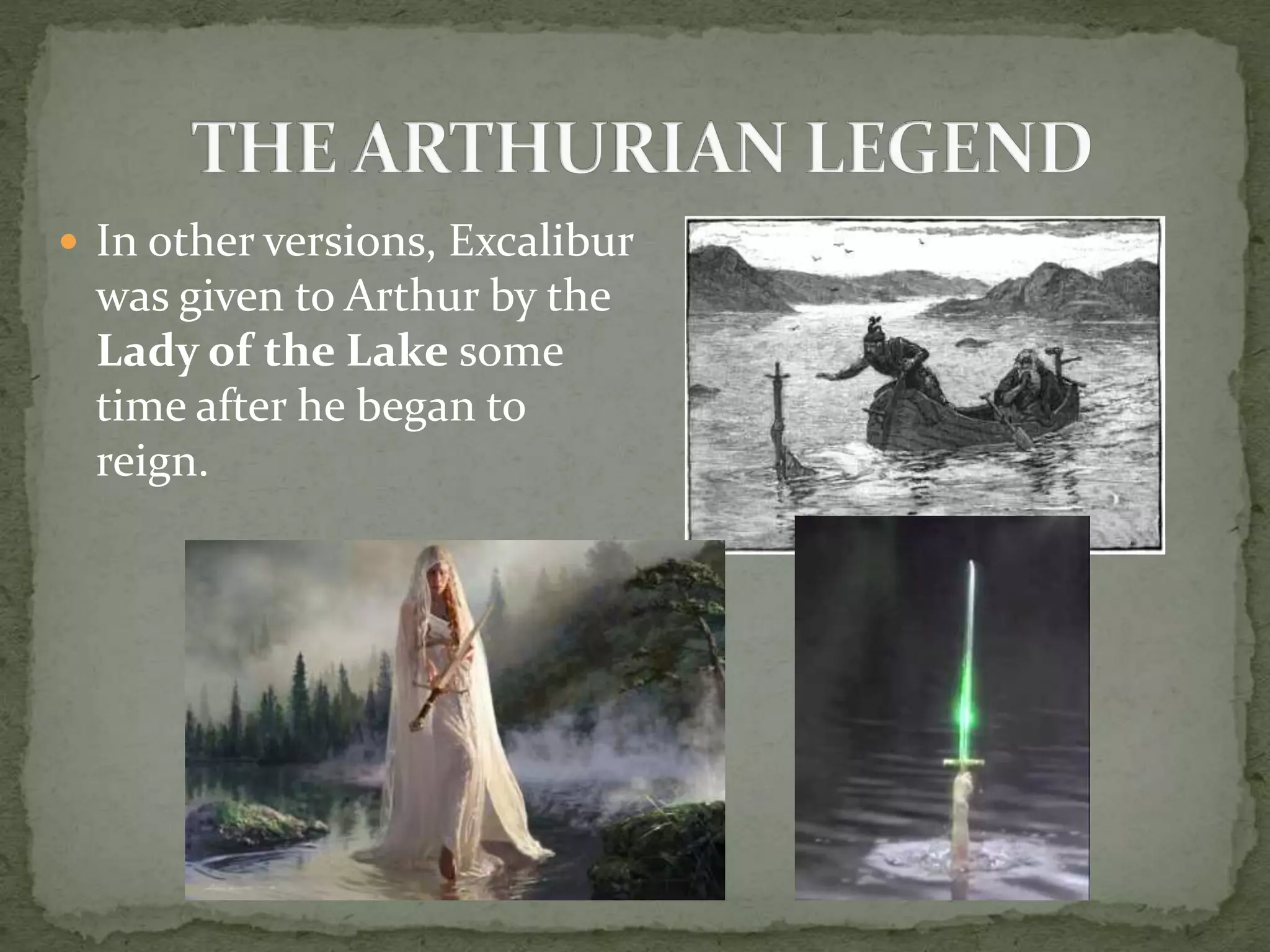 Legend of king Arthur (Roberto Santiago) | PPTX