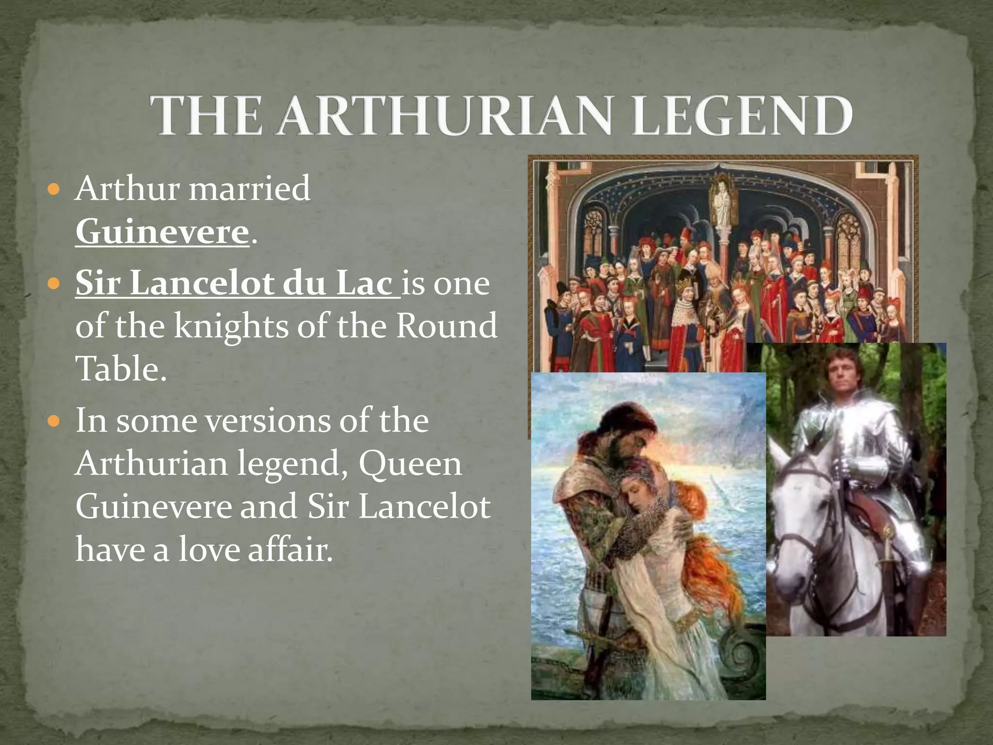 Legend of king Arthur (Roberto Santiago) | PPTX