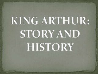 Legend of king Arthur (Roberto Santiago) | PPTX