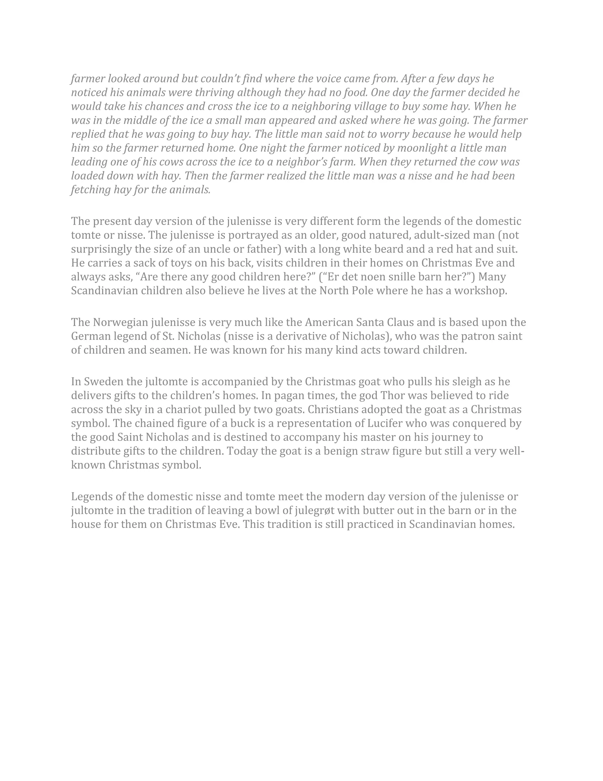 Legend of Nisse and Tomte.docx
