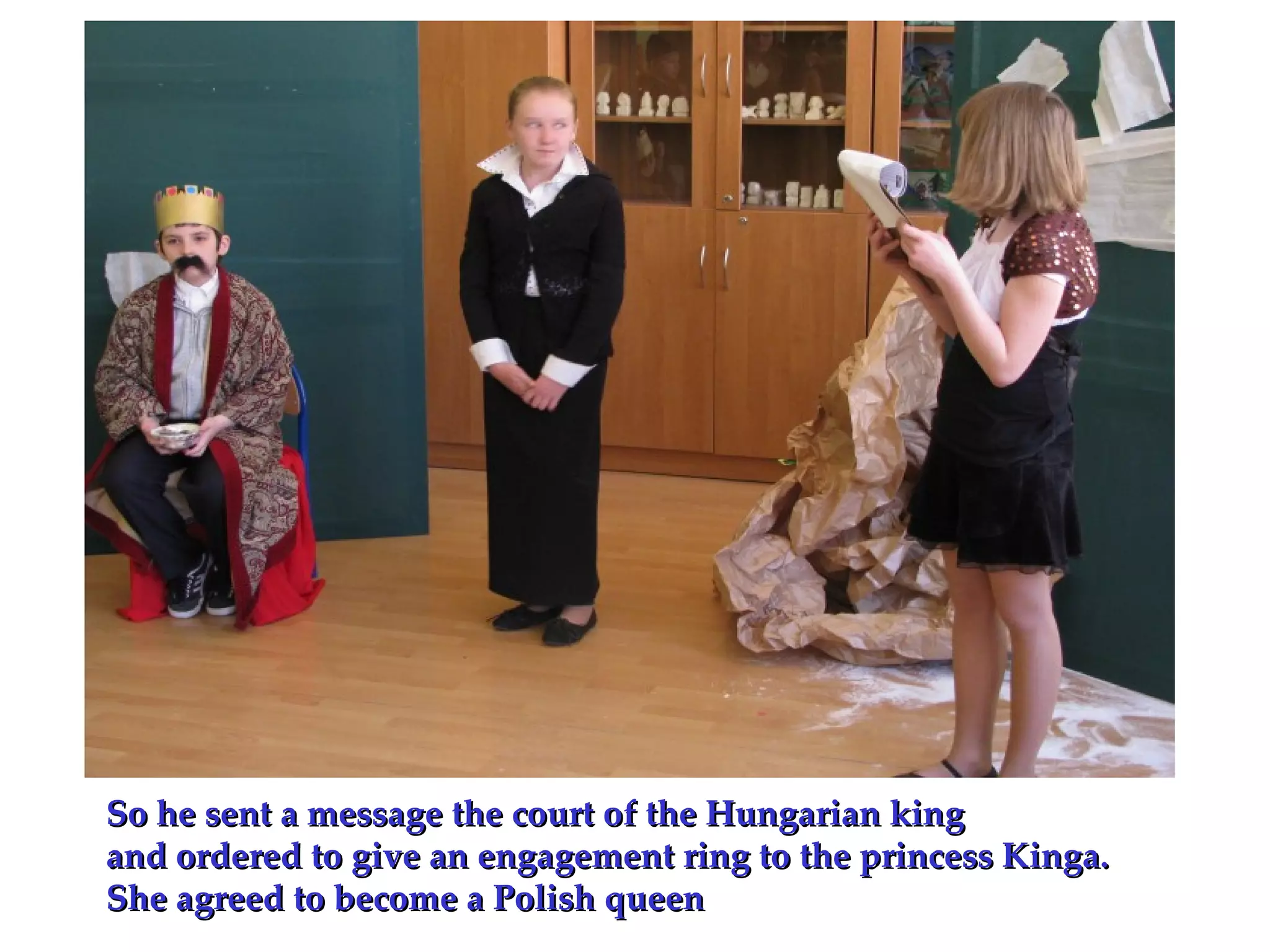 Legend of st kinga and salt mines students performance | PPT