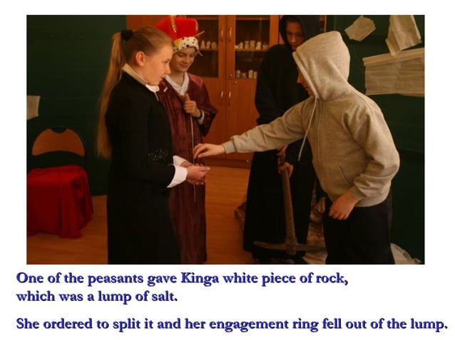 Legend of st kinga and salt mines students performance | PPT