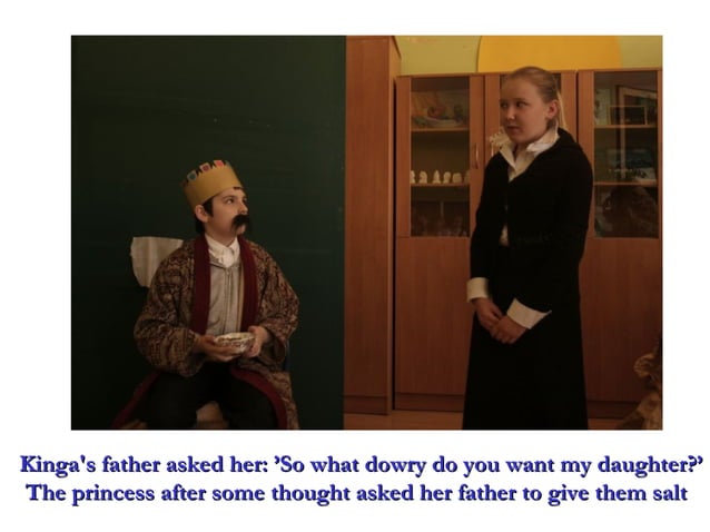 Legend of st kinga and salt mines students performance | PPT | Free ...