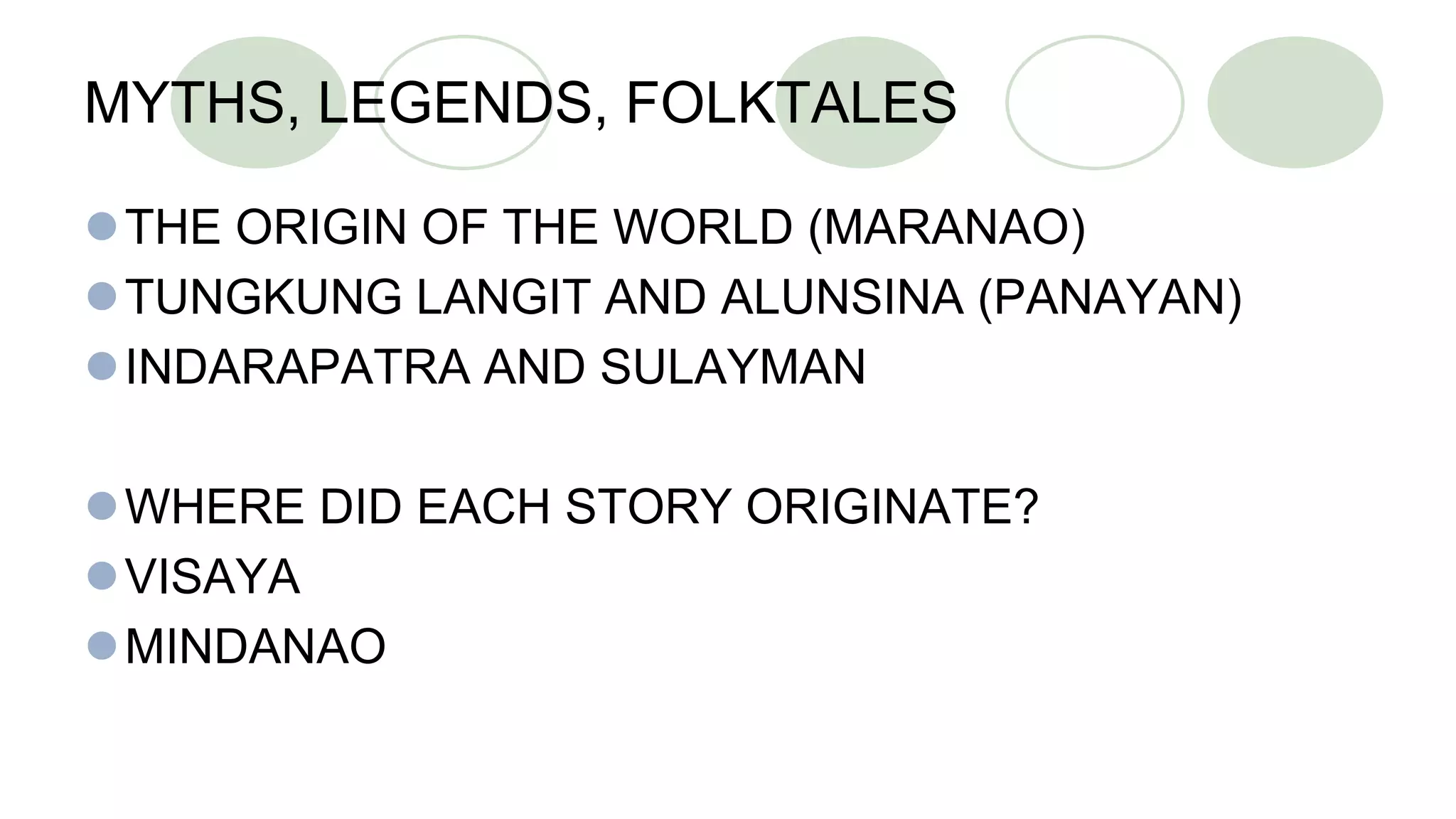 Legend of the firefly | PPTX