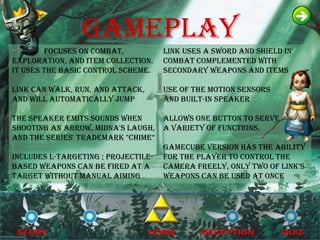 Legend of zelda ppt | PPTX