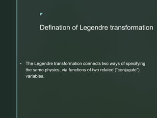legendre transformatio.pptx