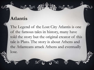 Famous Legends | PPTX