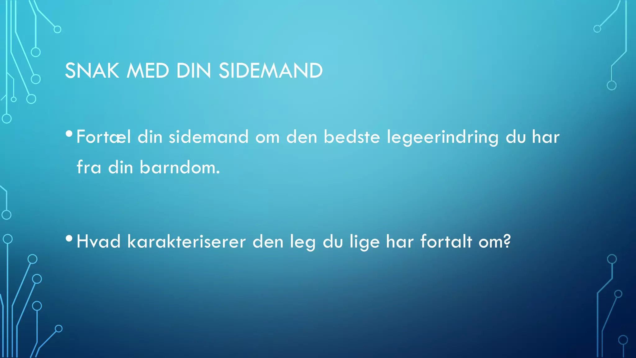 Legens centrale rolle | PPT