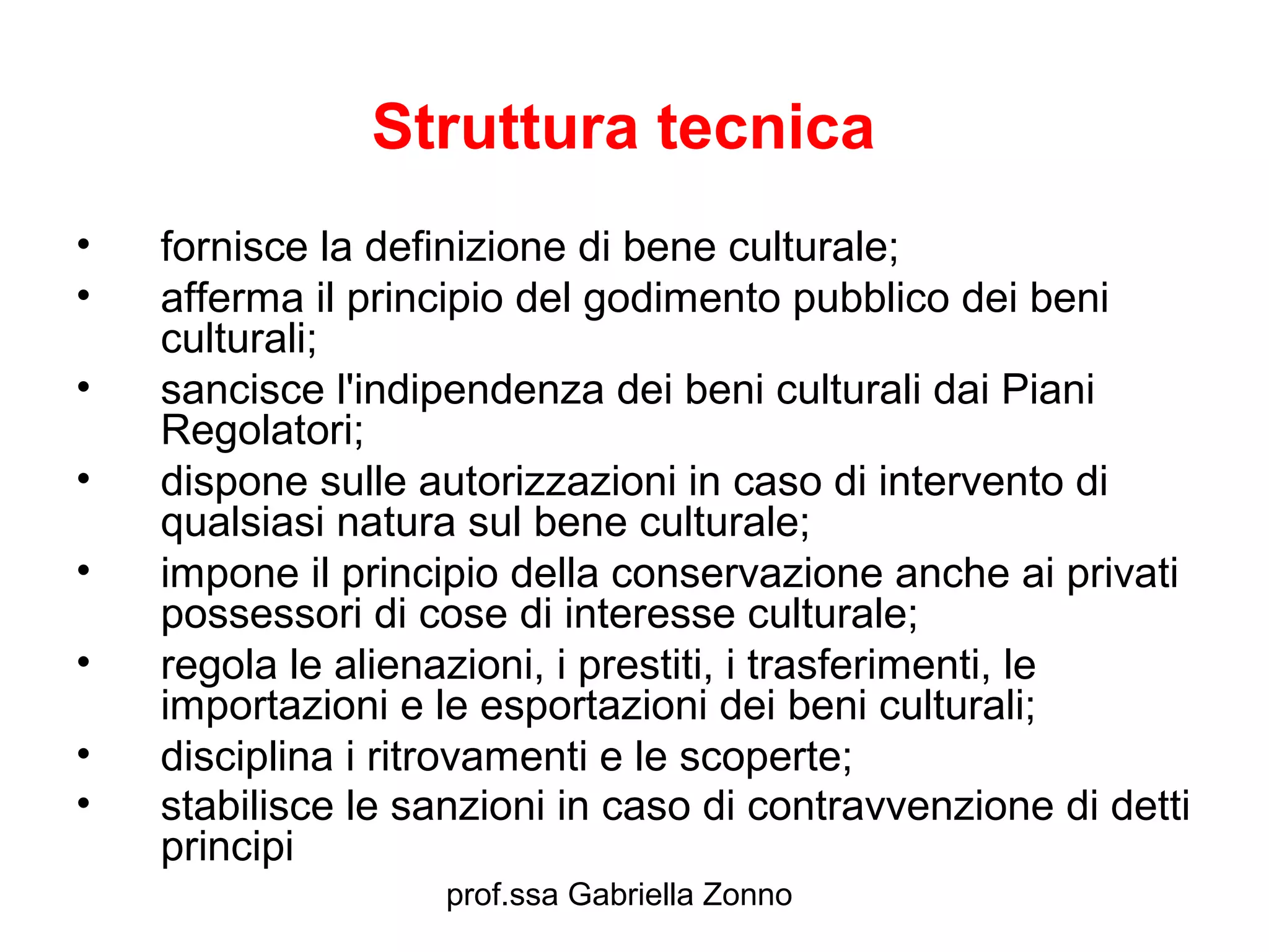 Legge bottai- la prima legge sui beni culturali | PPT