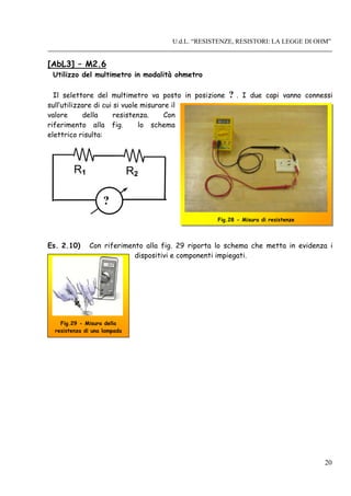 Legge di Ohm_Appunti | PDF