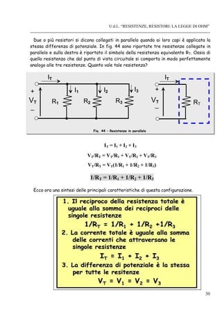 Legge di Ohm_Appunti | PDF