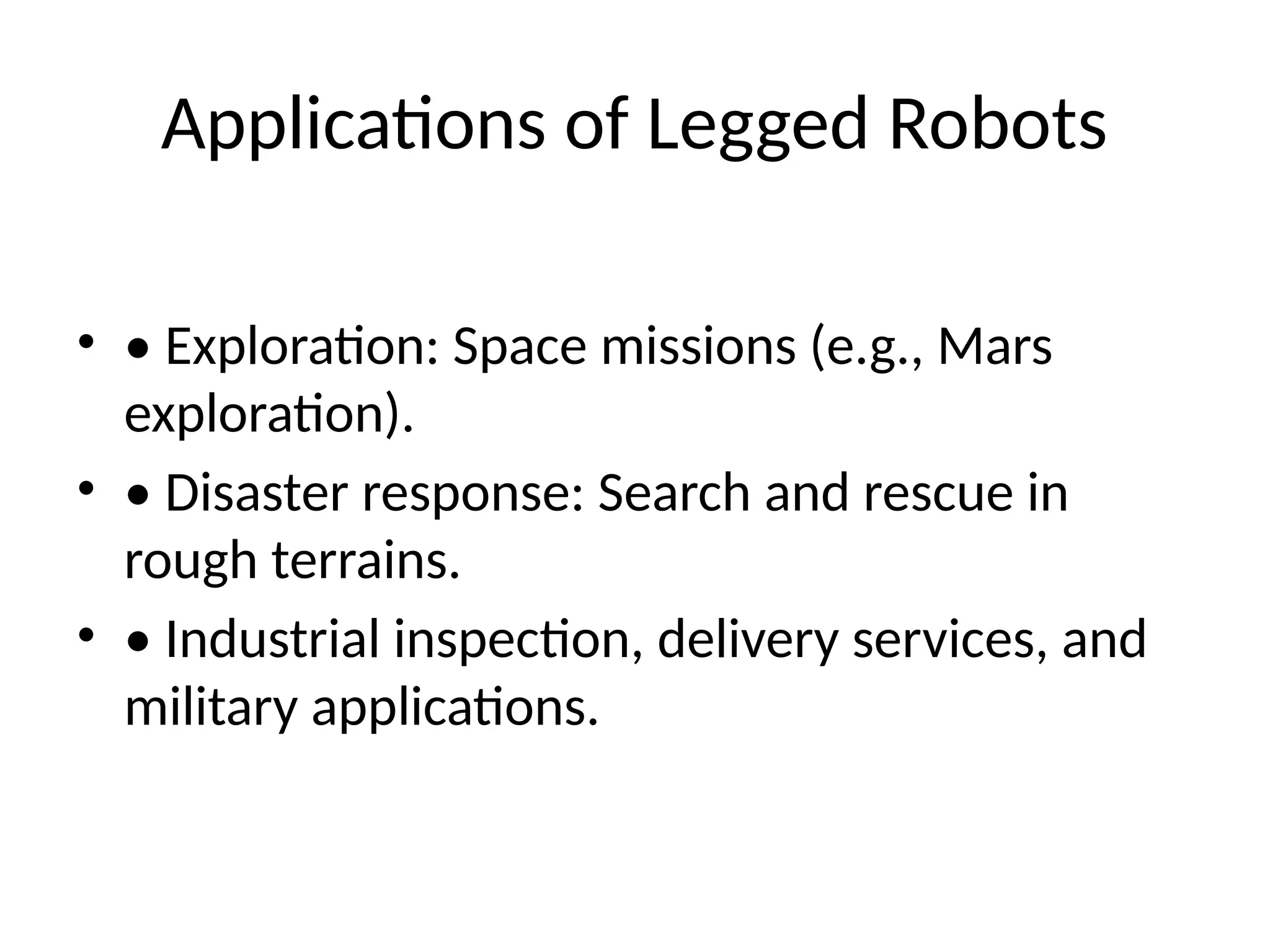 Legged_Mobile_Robots_Presentation.pptxhj | PPTX