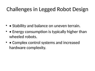 Legged_Mobile_Robots_Presentation.pptxhj | PPTX