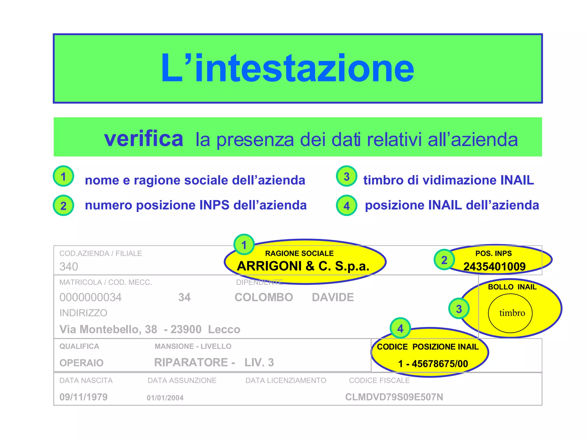 Leggere La Busta Paga | PPS