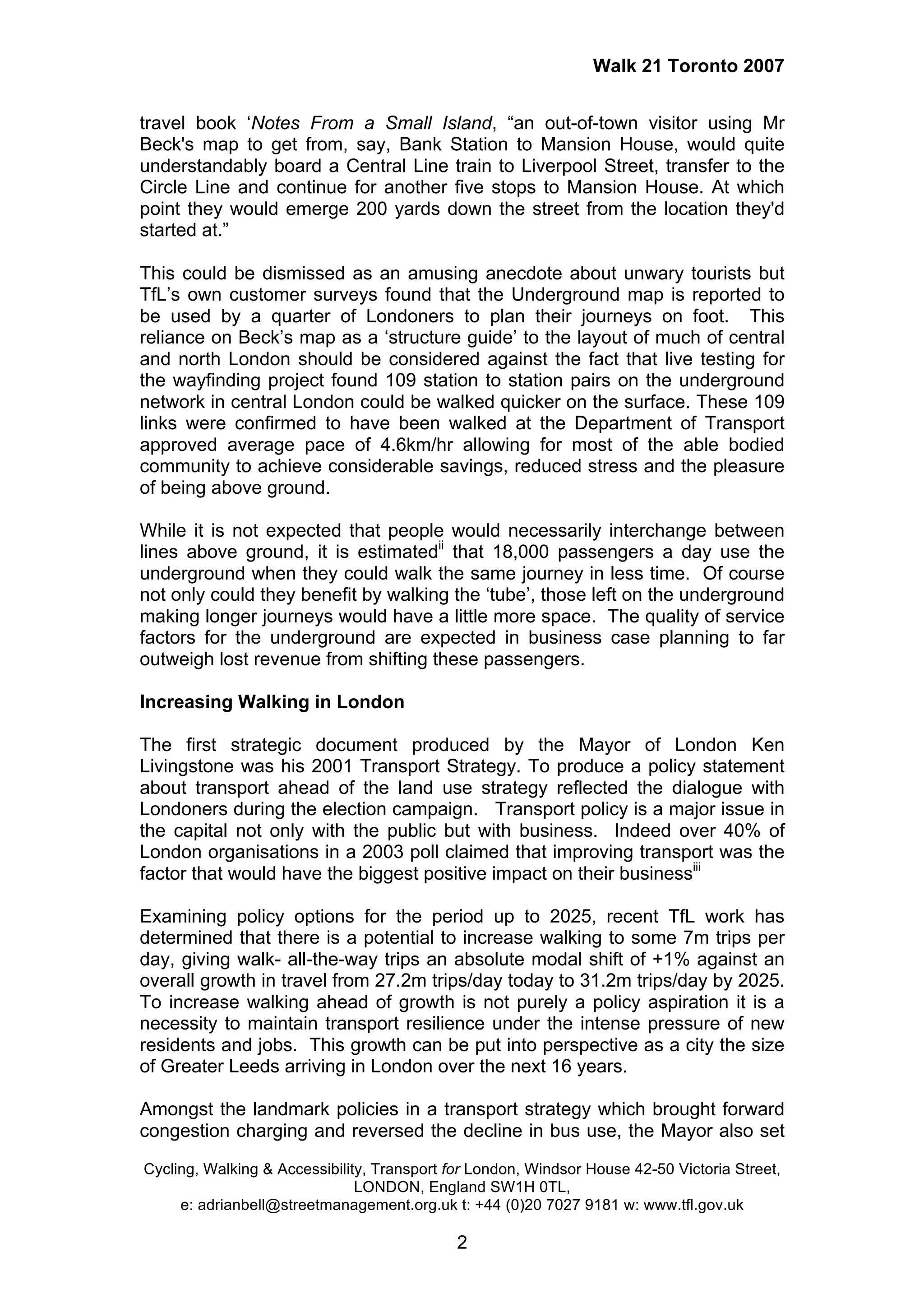 Legible London Walk 21 Txtfinal | PDF