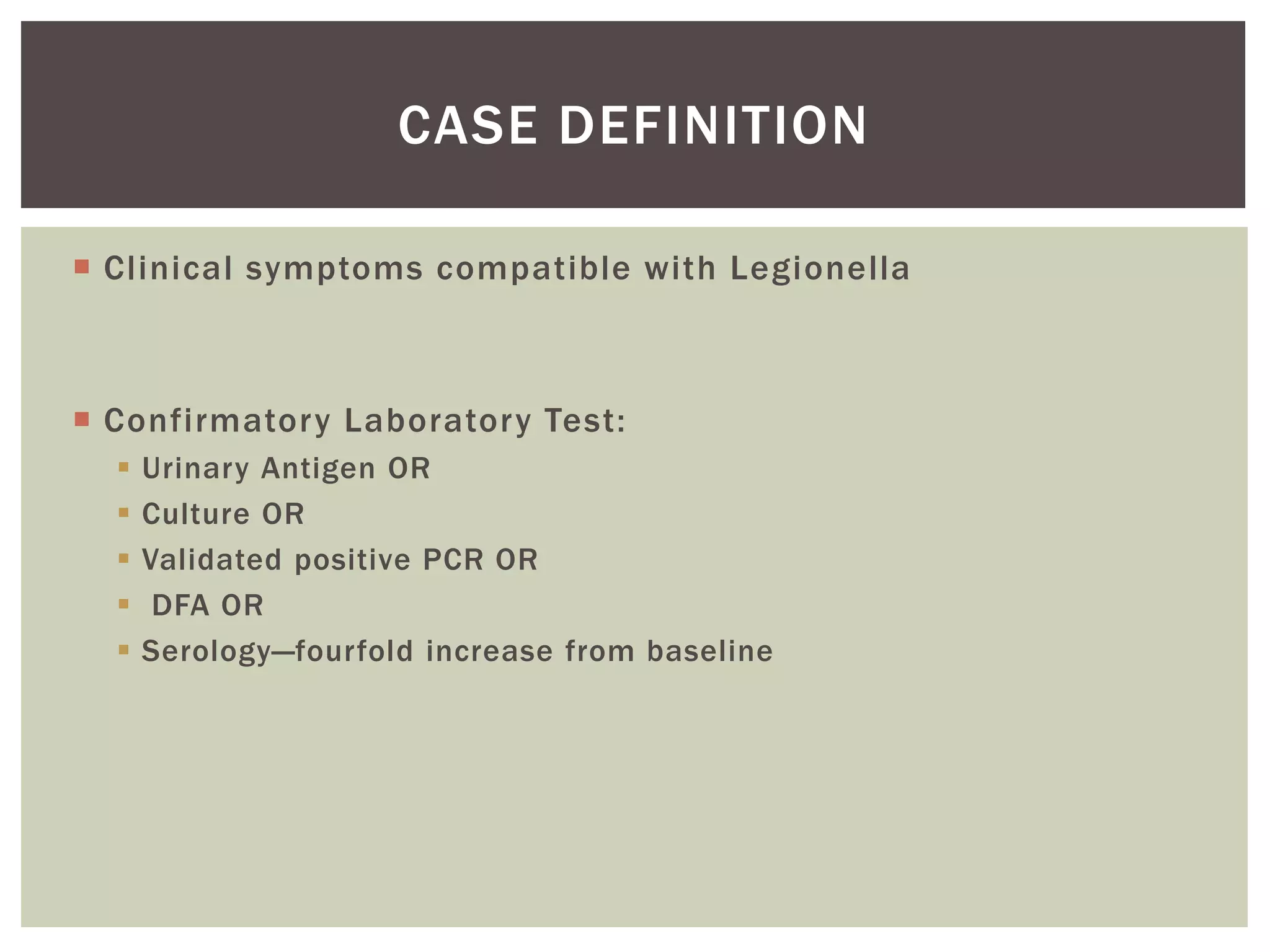 Legionella | PPTX