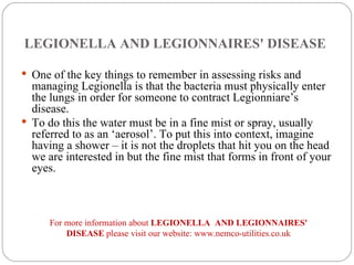 Legionella and legionnaires' disease | PPT