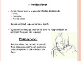 legionella Pneumophila | PPTX