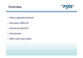 Legionella Presentation - NESHEP (Oct 2012) | PDF
