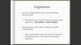 LEGISLATURE CLASS 11 POLITICAL SCIENCE NCERT UPSC .pptx