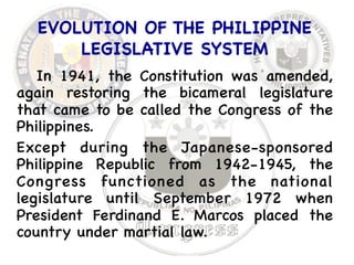 Legislative of the Philippines | PDF