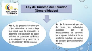 Legislacion turistica-ley-de-turismo-3 | PPTX