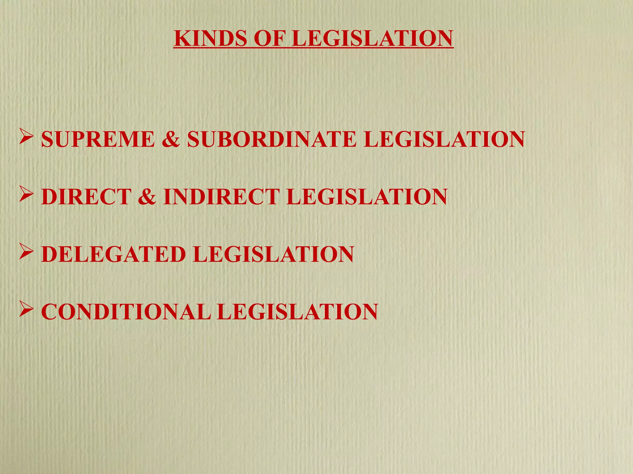 Legislation | PPT