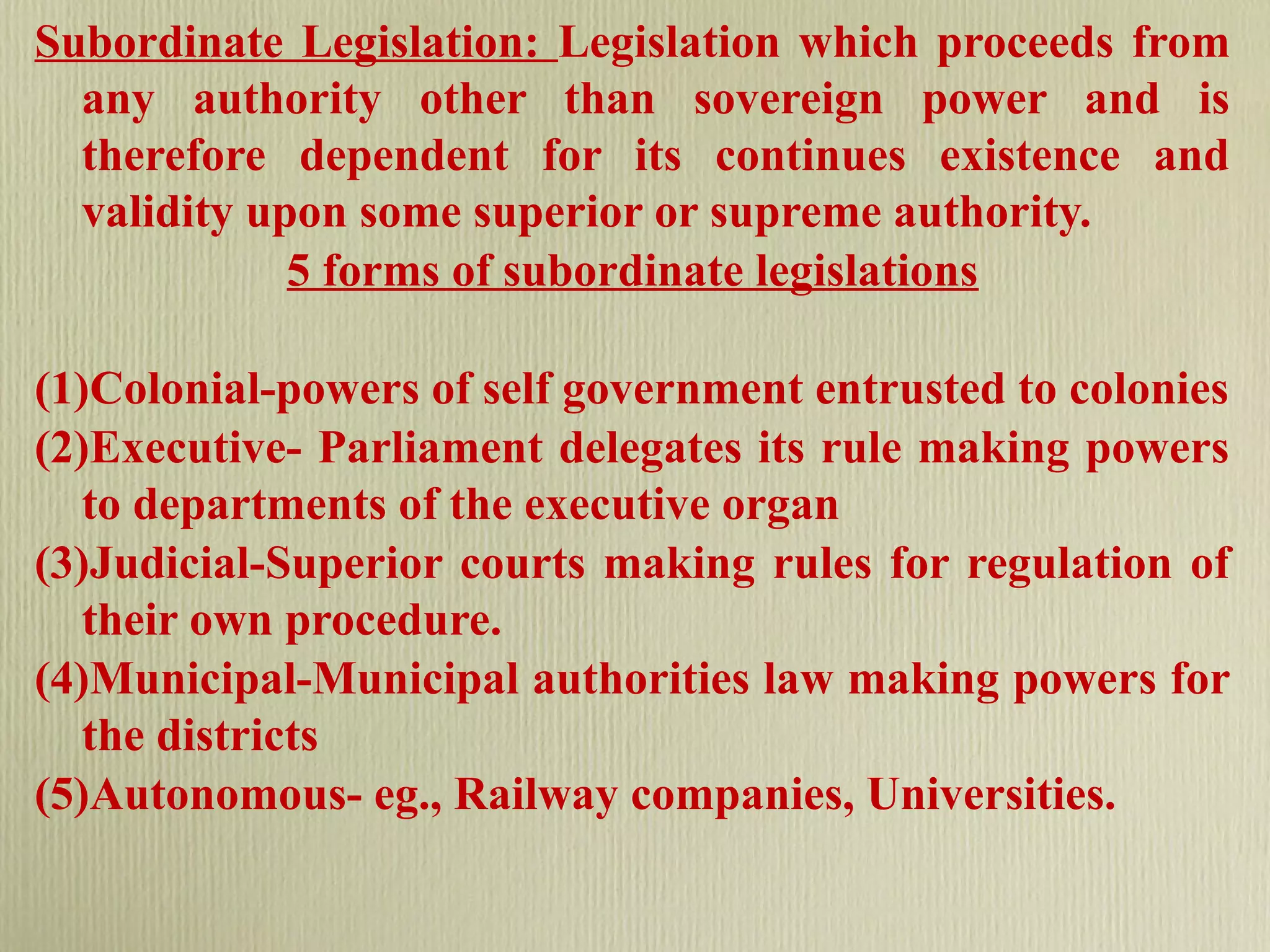 Legislation | PPT