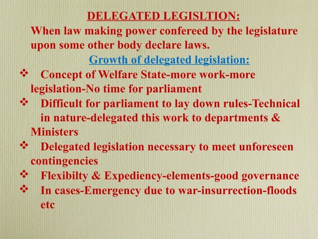 Legislation | PPT