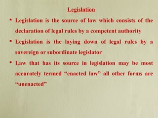 Legislation | PPT