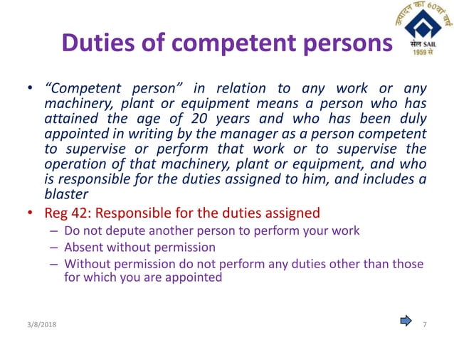 Legislation and duties of mining supervisors | PDF | Geology | Science