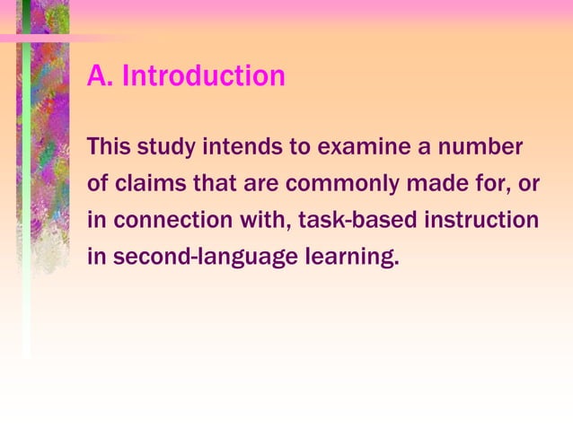 Legislation by hypothesis: task-based instruction | PPT