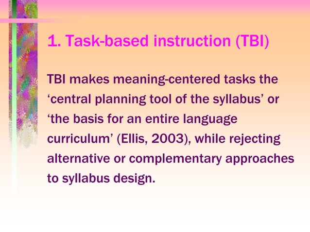 Legislation by hypothesis: task-based instruction | PPT